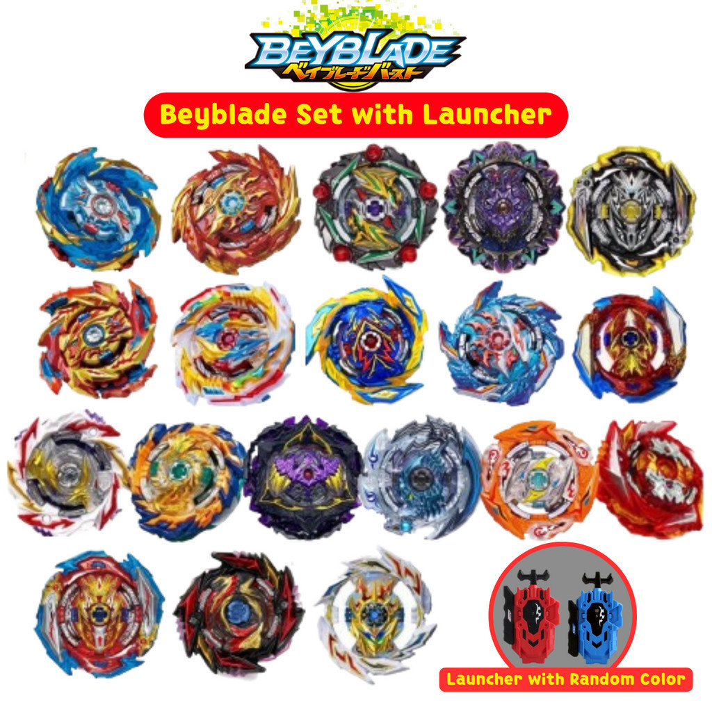 Beyblade Superking Beyblade Burst B-173 Infinite Achilles B-175 Lucifer ...