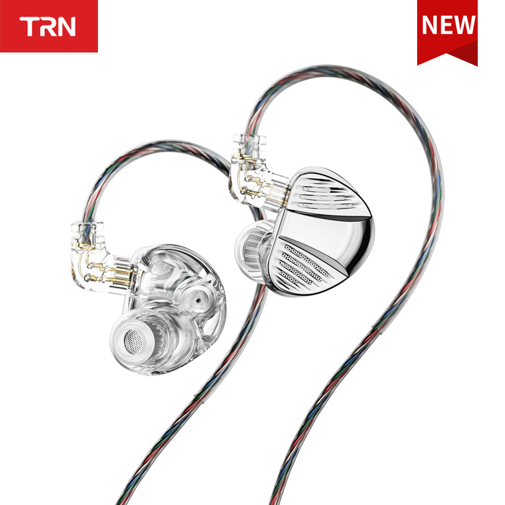 TRN V10 PRO Wired Earphones 2BA+2DD Dual Dynamic Driver and Dual ...