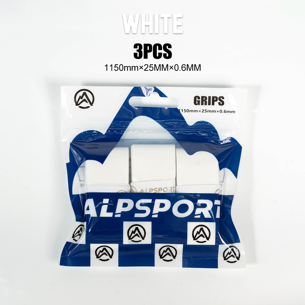 ALP 3PCS Super Tacky Milk PRO Hand Grips Rackets Tennis Long Grip ...