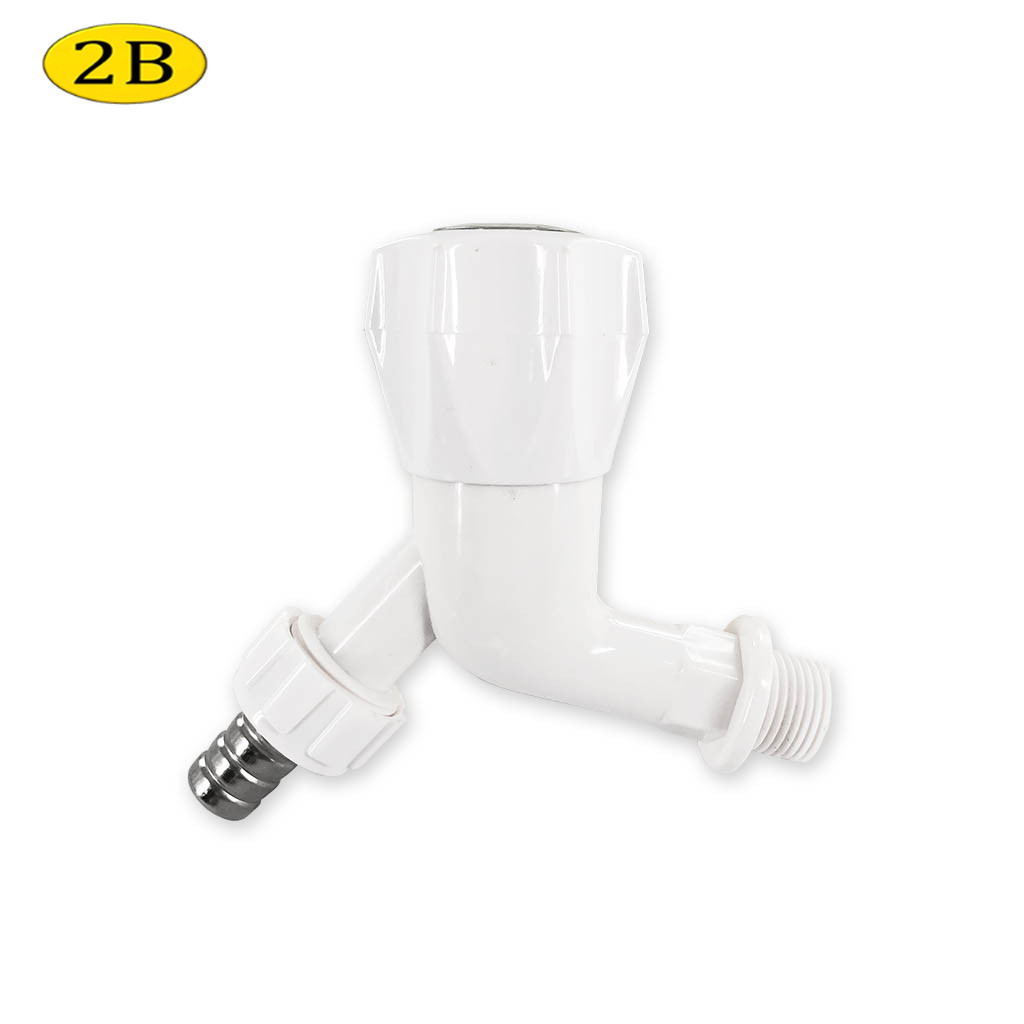 Thread Size Pvc Faucet Round Handle Hose Bib Water Taps 2b 1/2inch PFRH ...