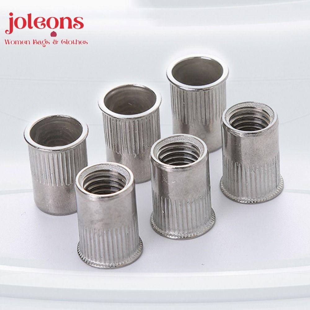 JOLEONS 10pcs Stainless Steel Rivnut Metalworking Accessory Rivet Nut ...