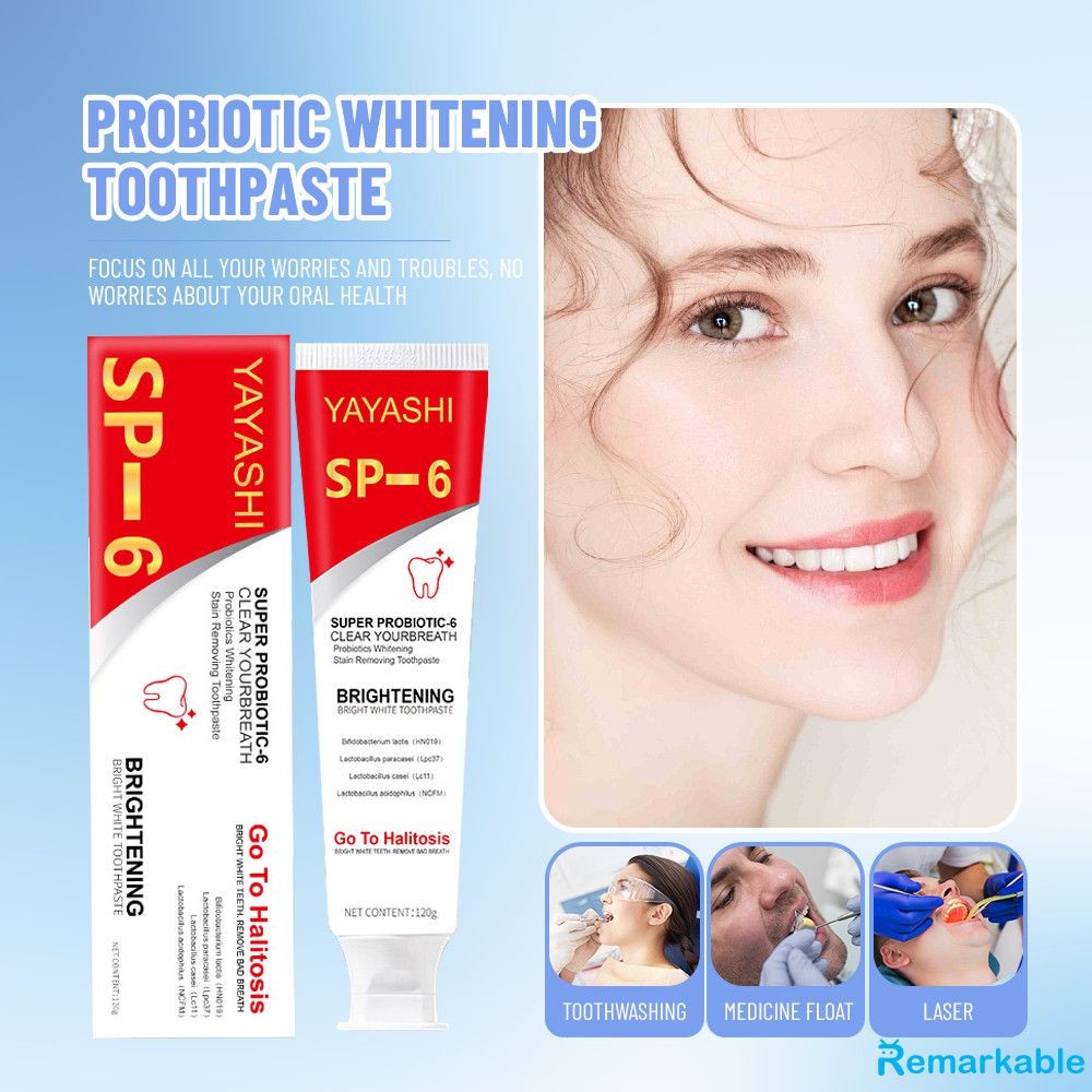 Sp-6 Probiotic Whitening Toothpaste, Suitable For Removing Yellow Teeth ... Sp-6 Probiotic Whitening Toothpaste, Suitable For Removing Yellow Teeth ...