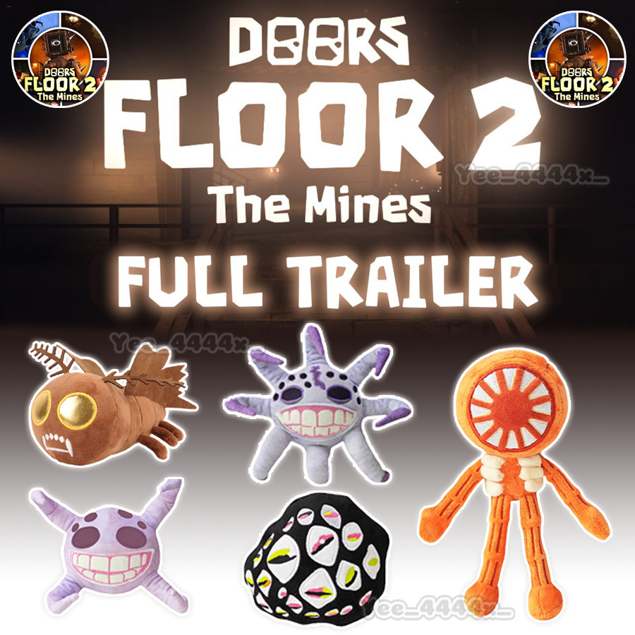 Doors Floor 2 Plush Doll Game Peripheral Toy Doors Floor 2 Roblox ...