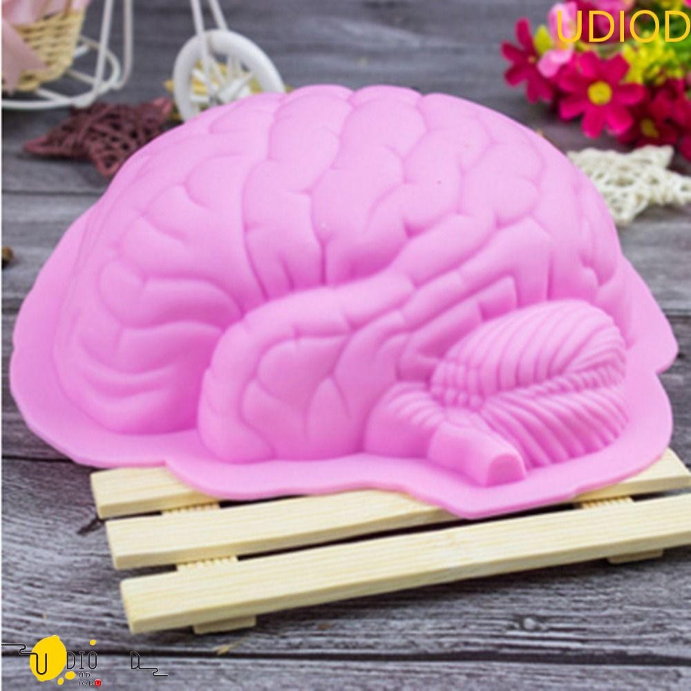 UDIOD Brain Silicone Mold, Human Brain Shape Body Parts Human Brain ...