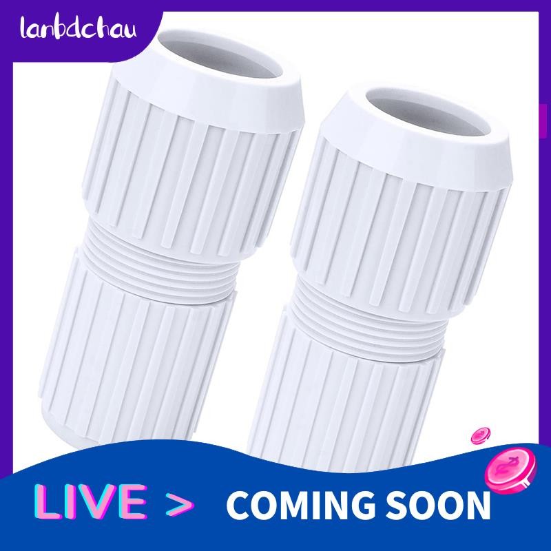 2 Piece Pool Telescoping Pole Cam Lock White Plastic EZ Lock Cam for ...