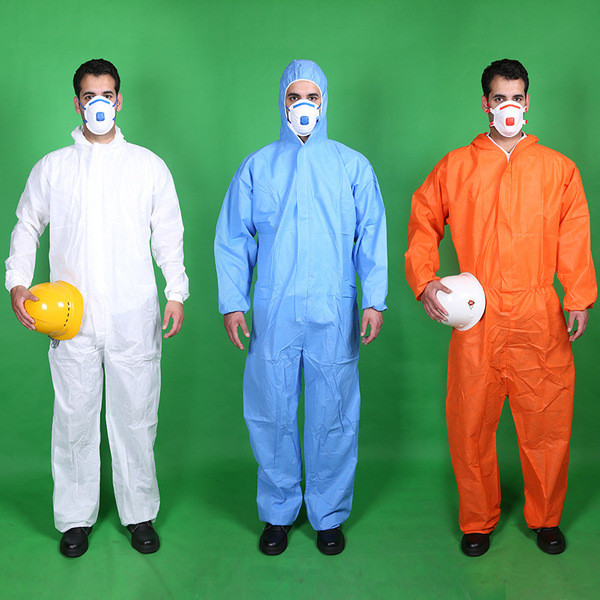 lab gown white lab coat Xianwanli disposable SMS protective clothing ...