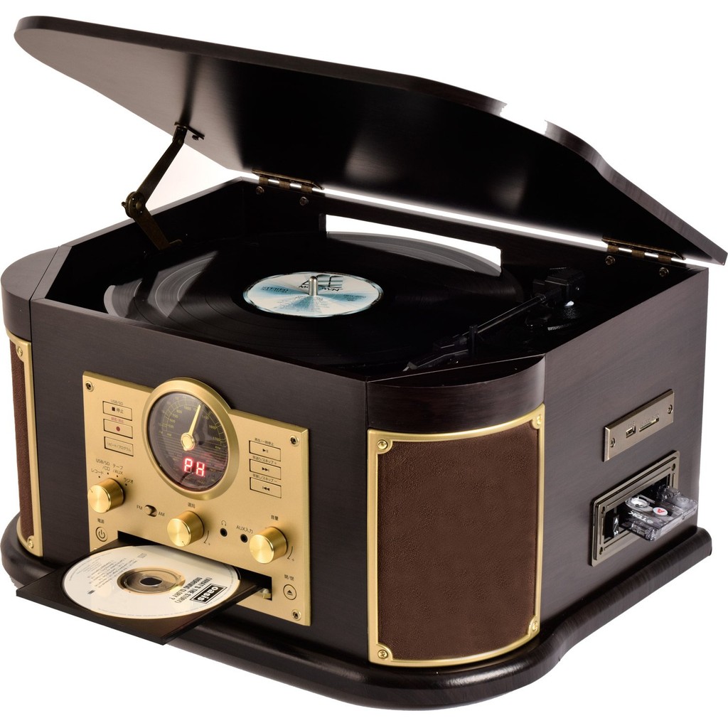 Yamazen YAMAZEN Curiom Multi Record Player with Remote Control ...
