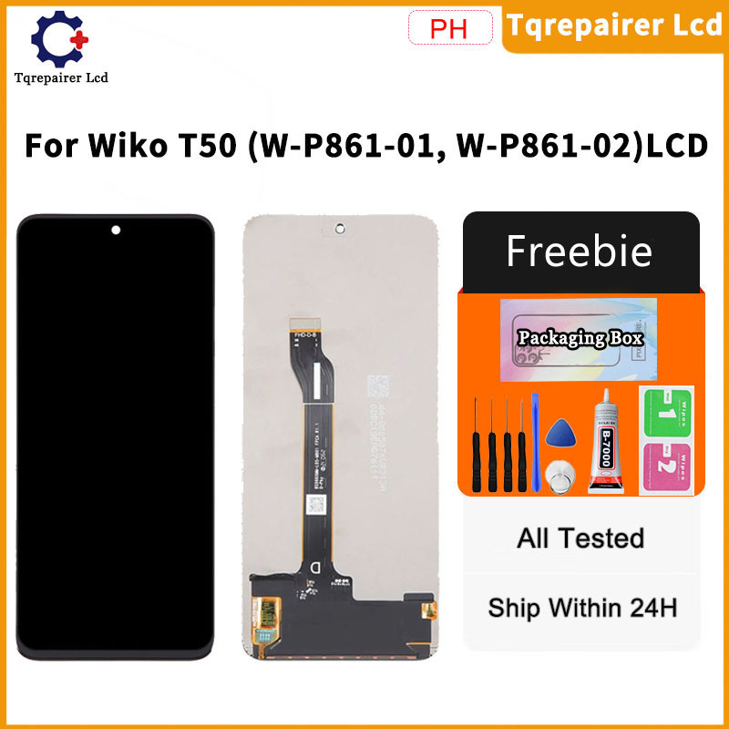 [Tqrepairer LCD ] For Wiko T50 (W-P861-01, W-P861-02) LCD Touch Screen ...
