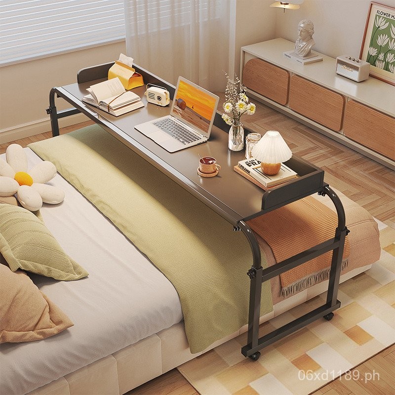 Lazy Office Work Desk Bedside Movable Bed End Table Desk Cross Bed Desk ...