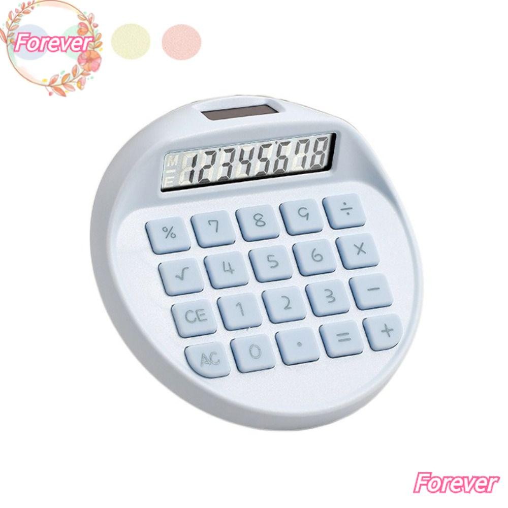 FOREVER Electronic Calculator, 8 Digits Display Dual Power Supply ...
