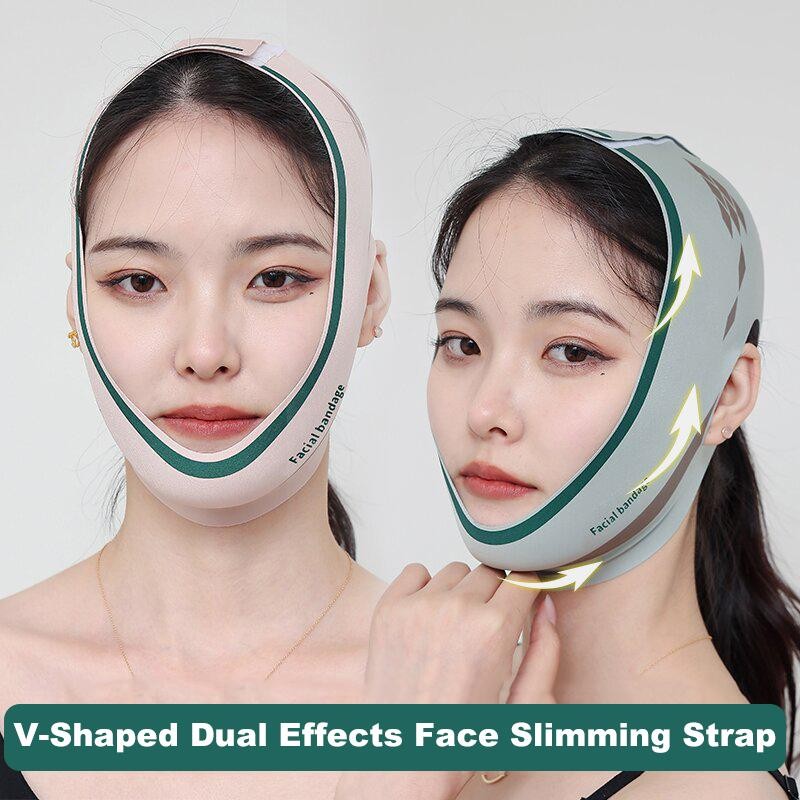 [Fea] Slimming Face Belt Lifting Double Chin Face Mask Tight But Not ...