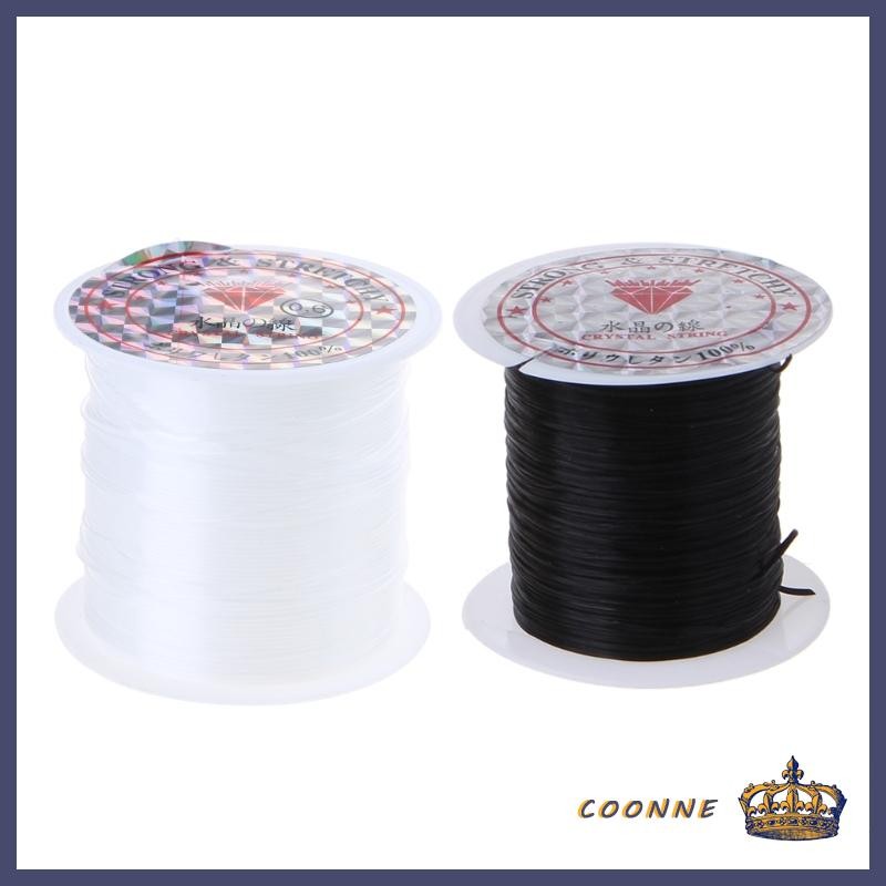 Elastic Clear Beading Thread Stretch Polyester String Cord for Jewelry ...