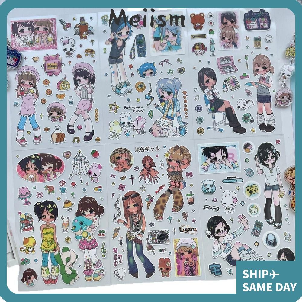 MEIISM Scrapbooking Stickers, Kawaii DIY Stickers Deco Stationery ...