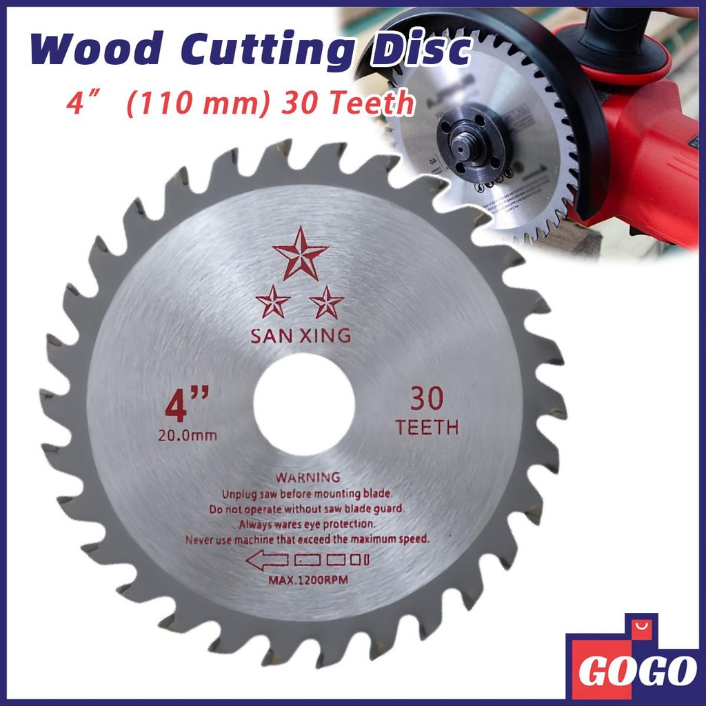 SANXING Cutting Disc For Wood 30 Tooth Cutting Disc Wood Cutting Disc ...
