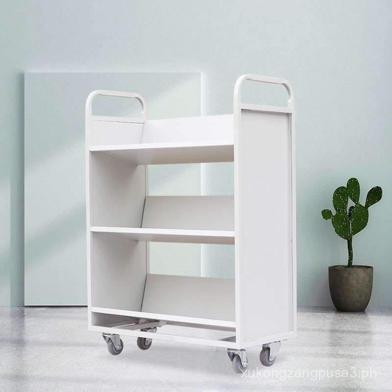 Library Silent Book Cart Archive Room Special Two-Layer Three-Layer ...