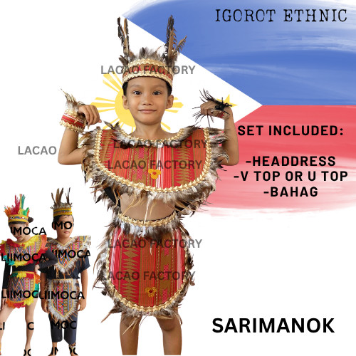 LACAOFACT3 Igorot Costume Ethnic Attire Katutubong Traditional Attire ...