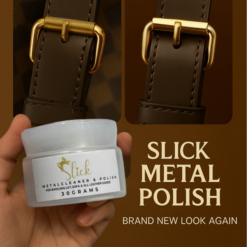 Slick Metal Cleaner & Polish 30g – Shine Restorer for Bag Hardware ...
