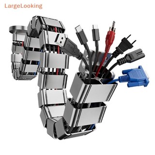 [LargeLooking] Wire Spine Cable Spine 80CM Under Desk Cable Tray Wire ...