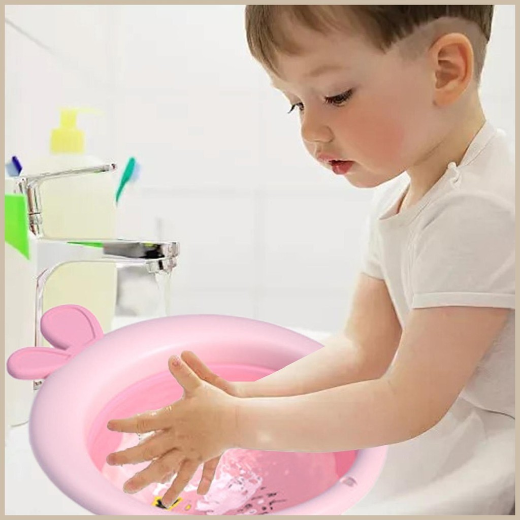 Children Wash Bowls Washing Face Foot Basin Cartoon Tubs Bathing Basin ...