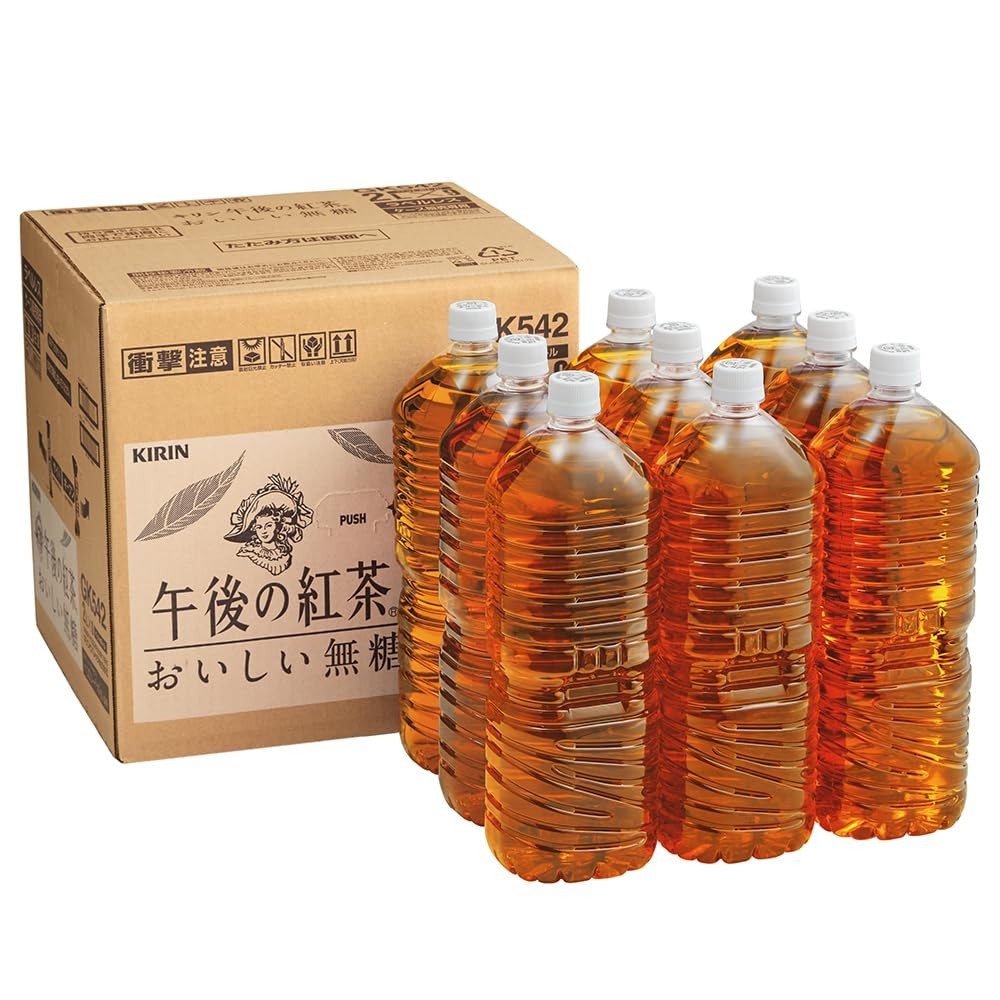 Kirin Afternoon Tea Delicious Unsweetened Labelless 2 Liters 9 Bottles ...