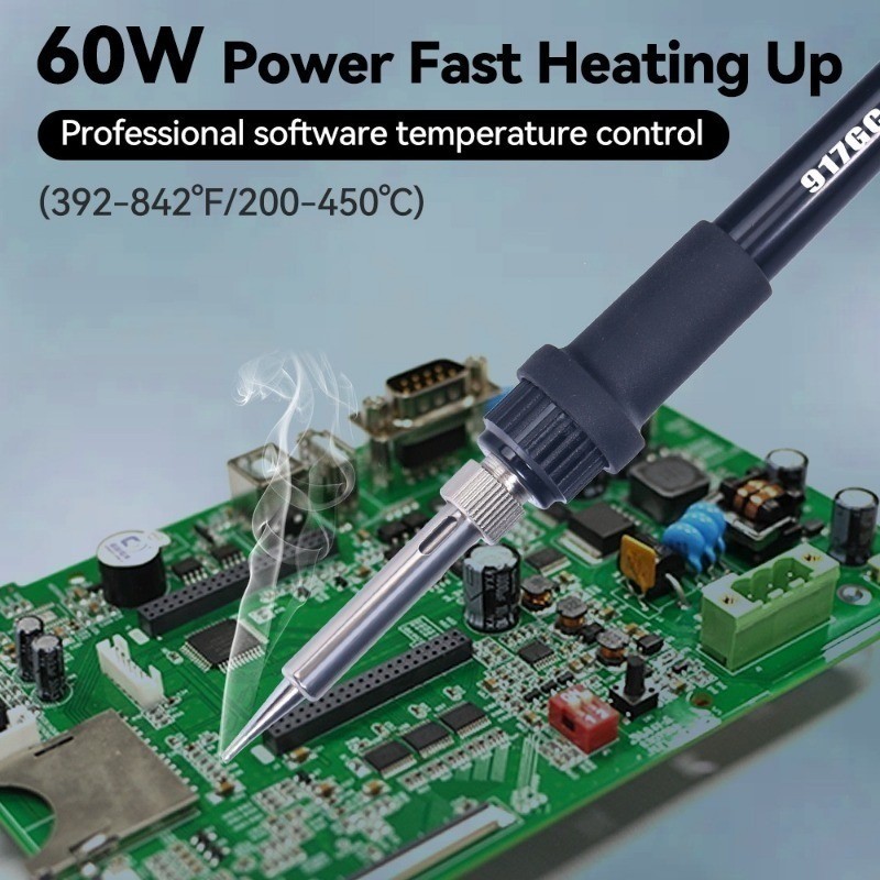 Portable Heat Hot Air Handle BGA Rework Solder Station Electric ...