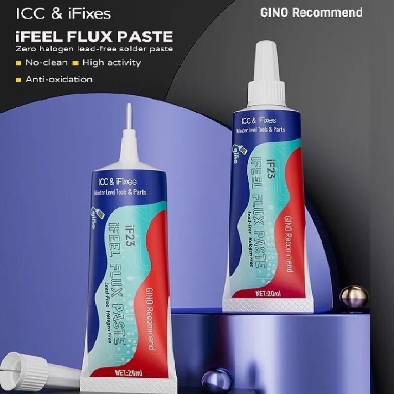 ICC&iFIX 20ML IF23 Zero Halogen Lead Free Solder Paste Anti-Oxidation ...