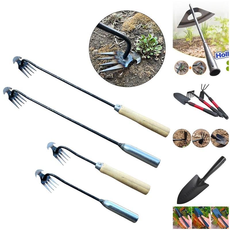 Flower Planting Weeding Rake Digging Wild Vegetable Shovel Gardening ...