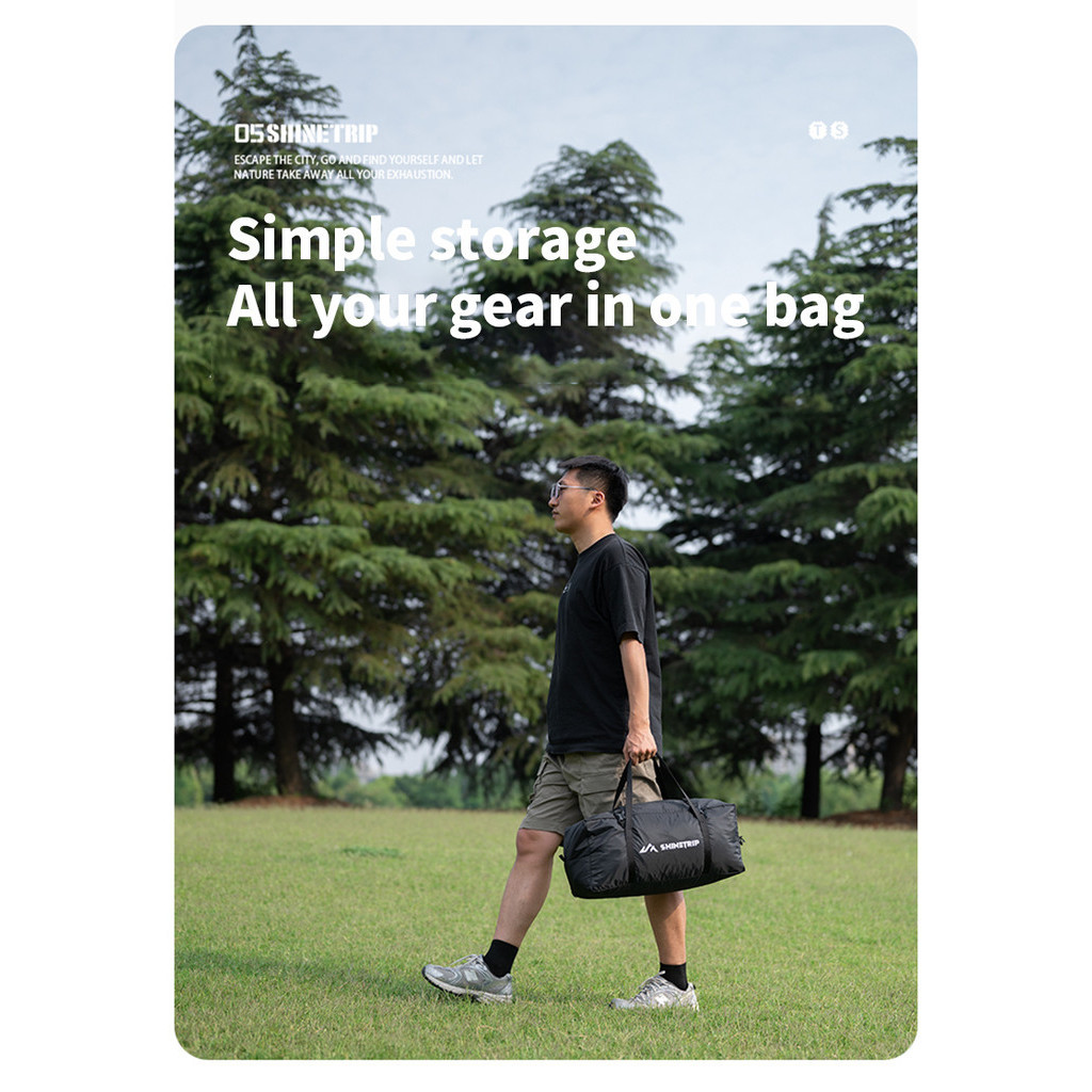 ShineTrip Multifunctional Tunnel Camping Tent Lightweight Shade Sun ...