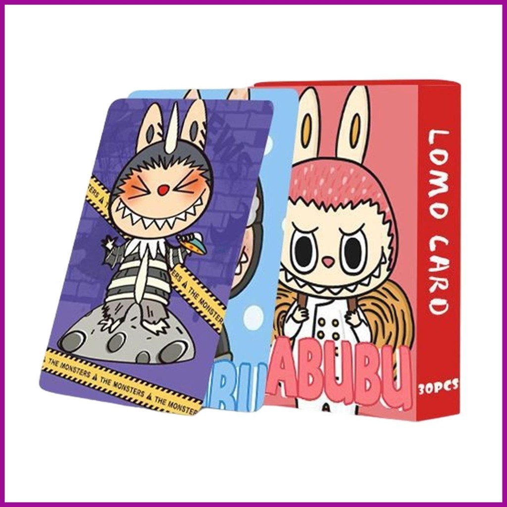 30pcs Lomo Cards Cartoon Photo Card LABUBU Greeting Cards LABUBU ...