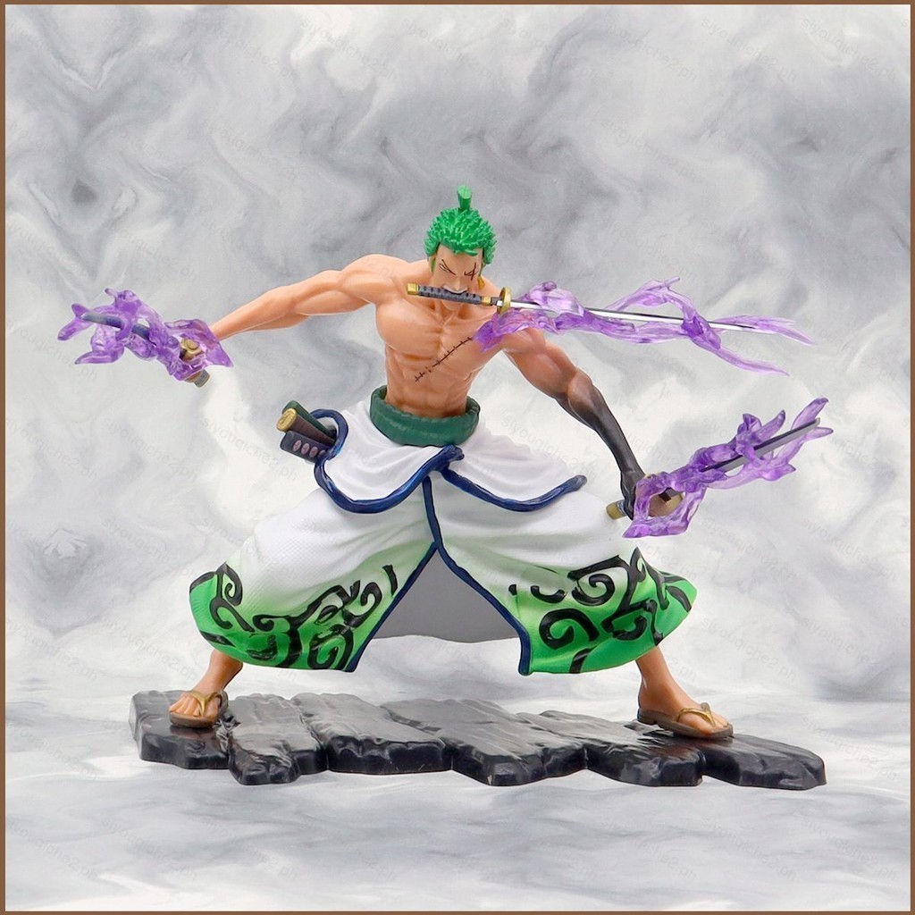 sy ONE PIECE Action Figure Domineering Roronoa Zoro Enma With a knife ...