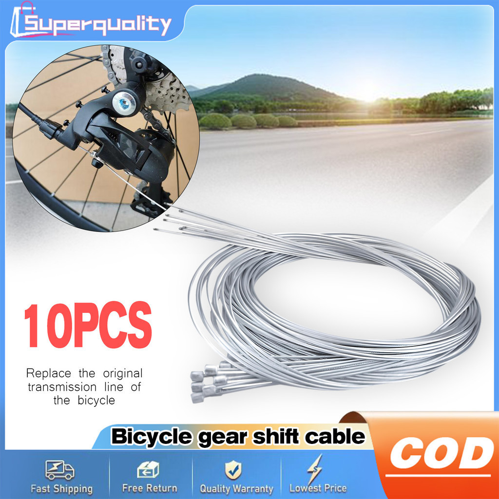10PCS Bike Shift Cable, Bike Shift Cables, Premium Bike Shifter Cables ...