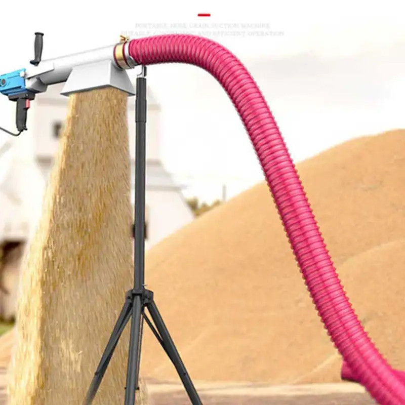 Commercial Grain Suction Machine Large Suction Auger Screw Conveyor Car ...