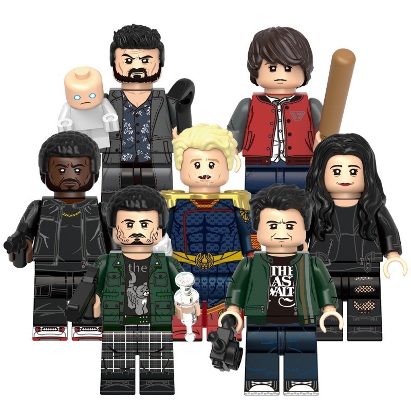 Homelander Frenchi Billy Butcher Hughie Campbell Ryan Kimiko Mike Black ...