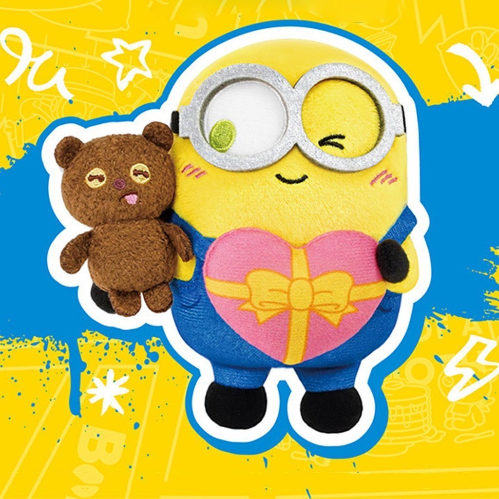 Minions Plush Toy Despicable Me Cartoon Doll Hugging Pillow Periphery ...