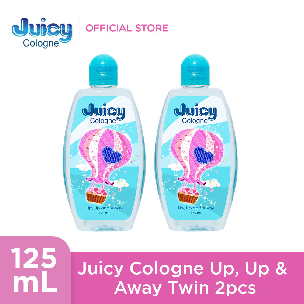 Juicy Cologne Up, Up & Away (Metallic Blue) 125ml - Twin (2pcs ...