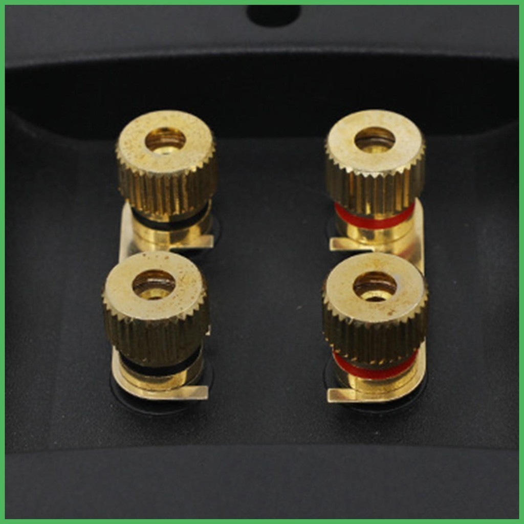 Speaker Wire Connector 2Pcs Copper Binding Posts Binding Posts Speaker ...