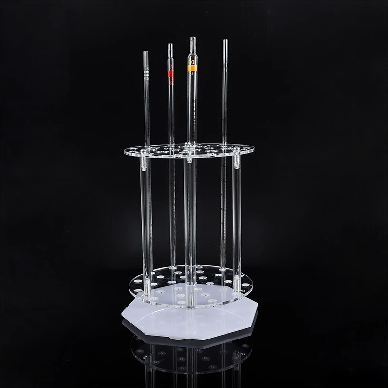 Liquid Removal Pipe Rack Plexiglass Multifunctional Disc Trapezoidal ...
