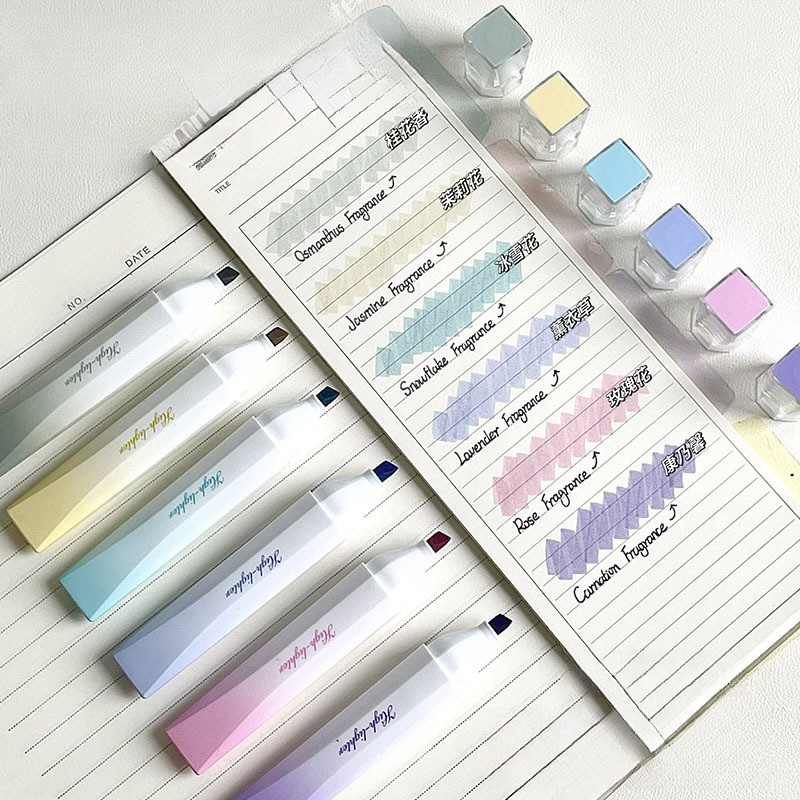 Ins Style Highlighter Set Good-looking Fragrance Quick-Drying Note ...