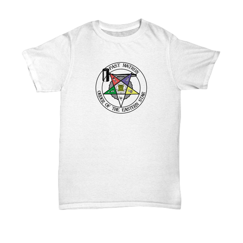 Order Of The Eastern Star Shirt - Past Matron Gavel Symbol - Oes ...