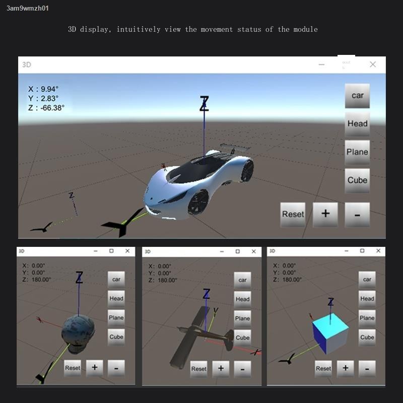 COD/Nine-axis accelerometer module gyroscope magnetic field attitude ...