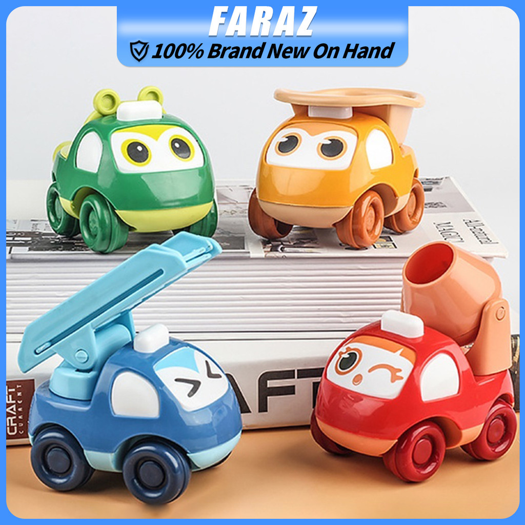 Baby Toys Car Boy Inertia Car Fire Engineering Vehicle For 1-4 Years ...