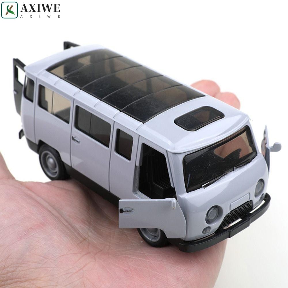 AXIWE Simulation Van Car Model, Open The Door Old Fashioned Alloy ...