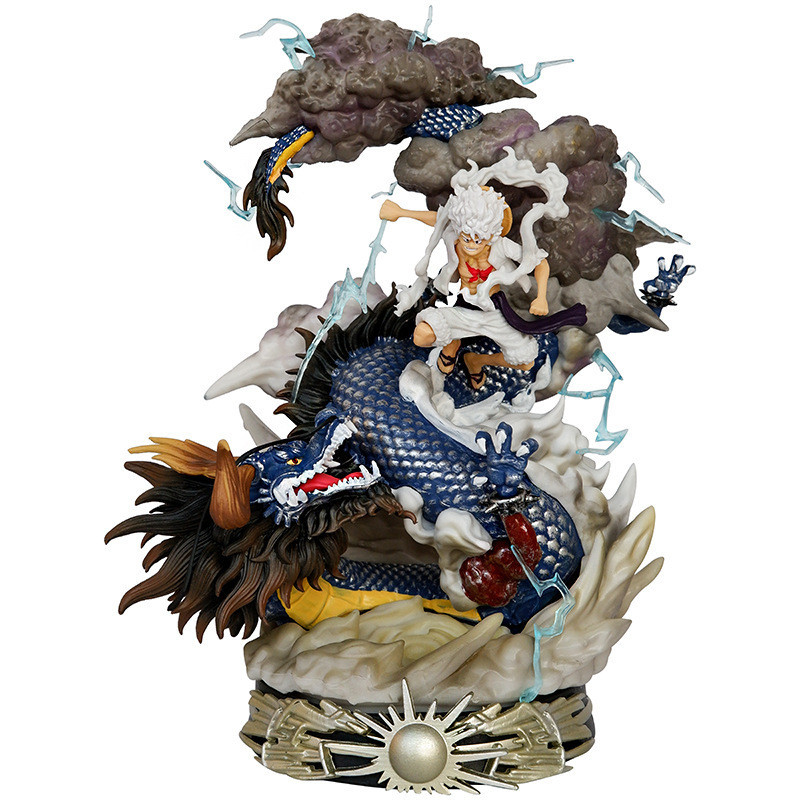 One Piece Five-Level NICKA Small Size LuffyvsKaiduo Five-Speed Luffy ...
