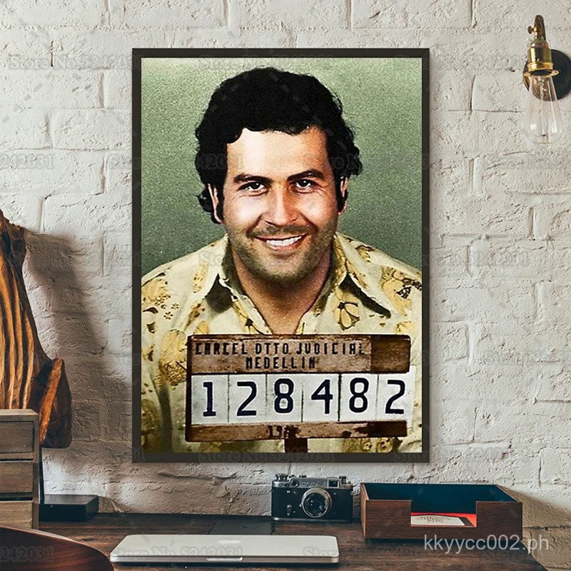 Legend Pablo Escobar Poster Colombian Drug Lord Escobar Canvas Painting ...
