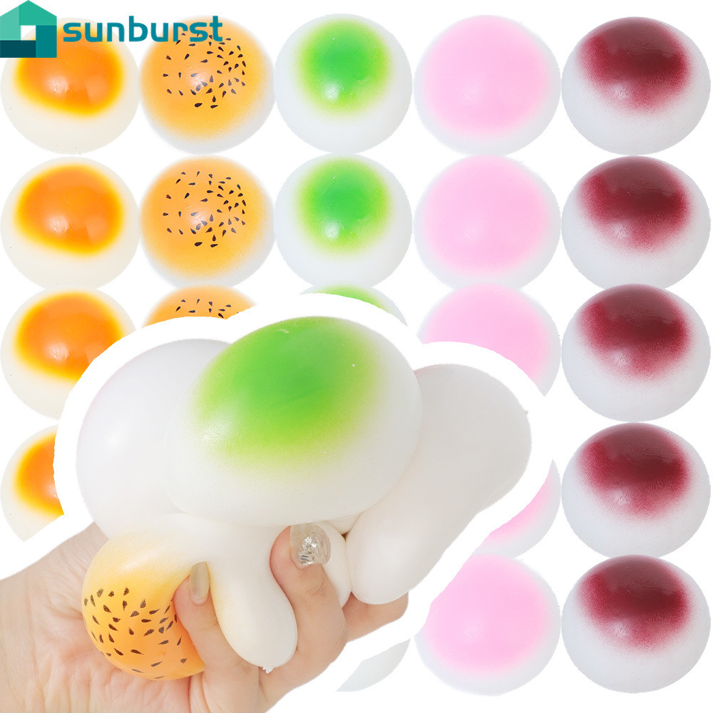 Slow Rebound Bread Mochi Squeeze Toy - Artificial Lifelike Food Squishy ...