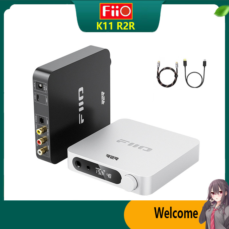 FiiO K11 R2R DAC and Headphone Amplifier for Home Audio or PC, 6.35mm ...