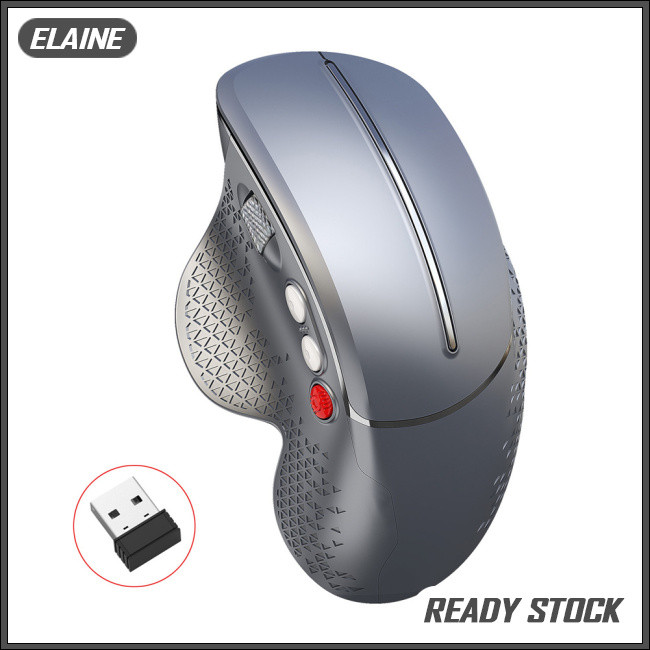 Elaine Wireless Gaming Mouse 2.4GHz Ergonomic Vertical Mouse 6 Buttons ...