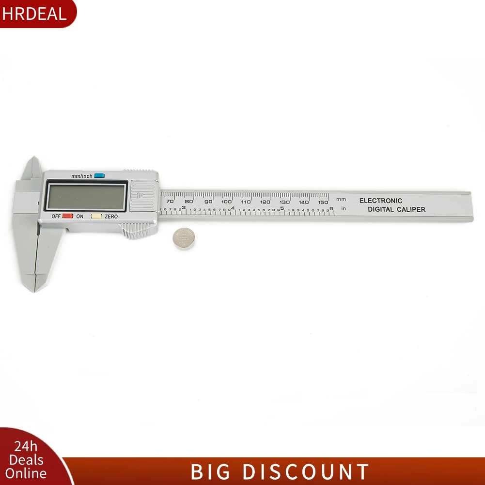 DEAL| Digital Vernier Calipers 150mm LCD Electronic Carbon Fiber Meter ...