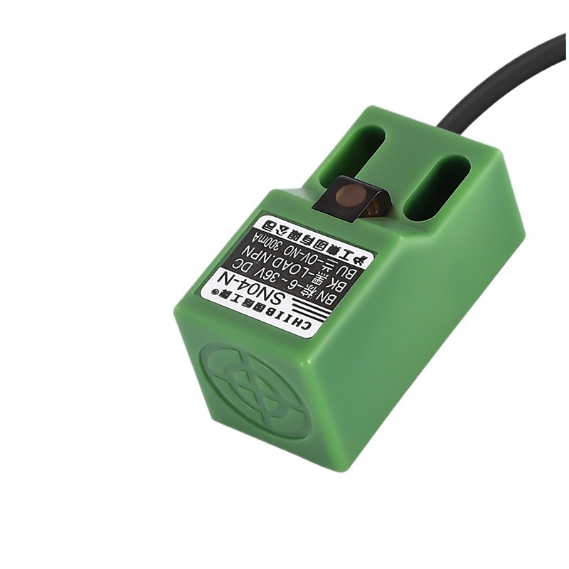 Shanghai Industrial Square Proximity Switch SN04-N Inductive Metal Inductive Sensor NPN DC Three ...