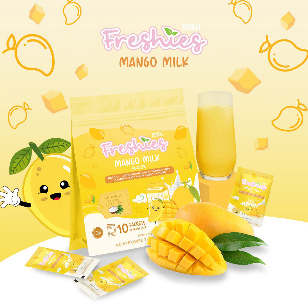 Freshies Mango Milk (Collagen Drink) by Juju Glow | Shopee Philippines